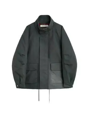 SUNFLOWER High-neck Flap-pocket Jacket - Grey