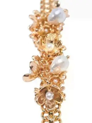 Maje Asymmetric Wide Chain Bracelet