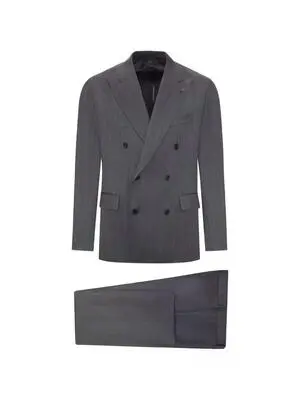 Tagliatore Napoli Double-breasted Suit - Grey