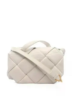 Bottega Veneta 2000s Maxi Intrecciato Shoulder Bag - Neutrals