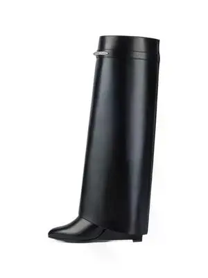 Givenchy Shark Pinch Almond-toe Boots