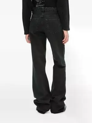 ANN DEMEULEMEESTER Vive Stonewashed Jeans - Black
