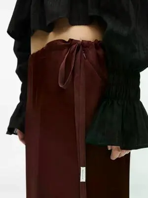 ANN DEMEULEMEESTER Cady Side-tie Skirt
