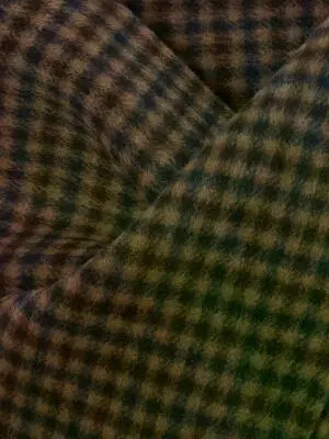 Claudie Pierlot Double-sided Check Scarf - Brown