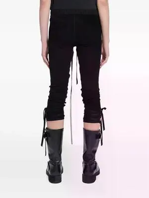 ANN DEMEULEMEESTER Pointelle-knit Trousers