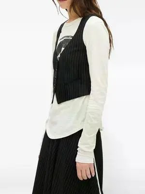 ANN DEMEULEMEESTER Button-front Waistcoat