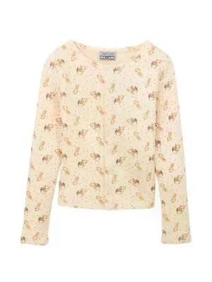 Ashley Williams Graphic-print Cardigan