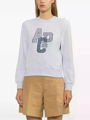 A.p.c. Logo-embroidered Sweatshirt