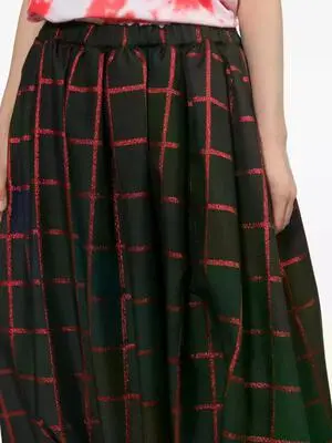 Comme Des Garçons Checked Trousers