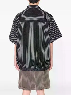 Kolor Buckle Striped Shirt
