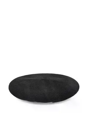 CA4LA Knitted Beret - Black