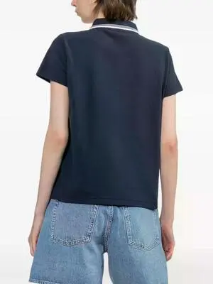 A.p.c. Logo-embroidered Polo Shirt