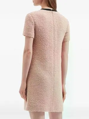 Valentino Garavani Short Dress In Curly Wool