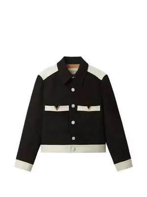 Valentino Garavani Vlogo Signature Tweed Jacket - Black