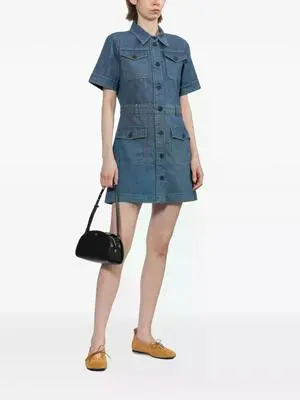 A.p.c. Demi-lune Shoulder Bag - Black