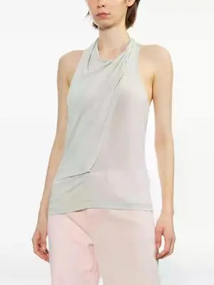 Helmut Lang Draped Halterneck Top