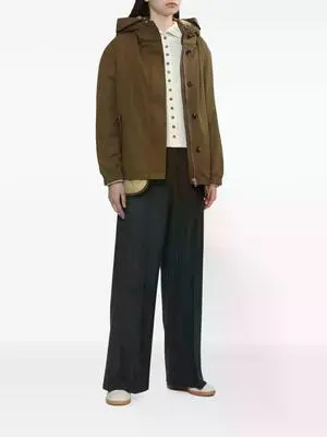 Rag & Bone Hooded Quilted-trim Jacket