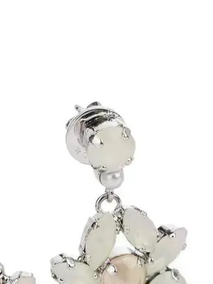Simone Rocha Heartbloom Crystal-embellished Earrings