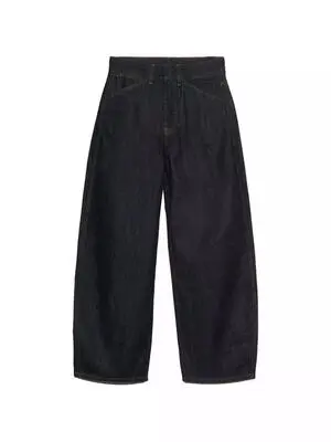 Bimba Y Lola Barrel Indigo Denim 5-pocket Trousers - Blue