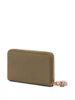 Bimba Y Lola Medium Olive Nylon Wallet