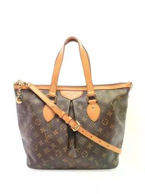 LOUIS VUITTON 2011 Pm Monogram Palermo Tote Bag - Brown