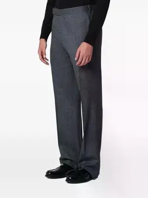 LARDINI Straight-leg Wool Trousers