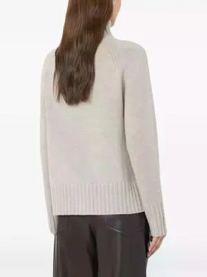 Max Mara Ribbed-knit Raglan-sleeve Sweater