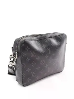 LOUIS VUITTON Trio Monogram Eclipse Messenger Bag - Black