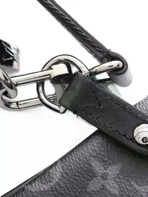 LOUIS VUITTON Trio Monogram Eclipse Messenger Bag - Black