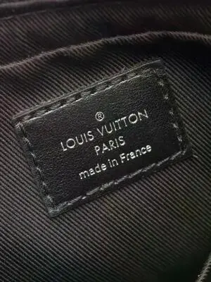 LOUIS VUITTON Trio Monogram Eclipse Messenger Bag - Black