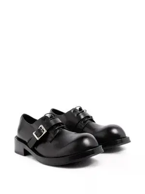 ANN DEMEULEMEESTER Leather Oxford Shoes - Black