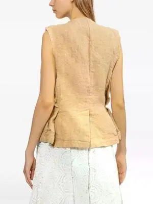 Comme Des Garçons Pleated Vest