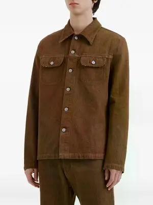 MAISON MARGIELA Contrast-stitch Denim Jacket