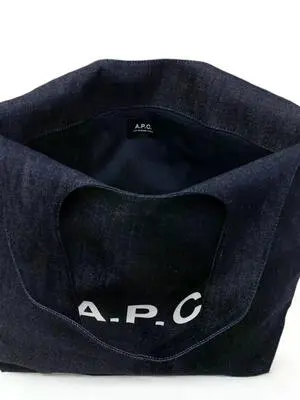 A.p.c. Ninon Tote Bag - Blue