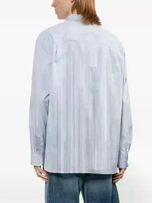 A.p.c. Vertical-stripe Long-sleeve Shirt