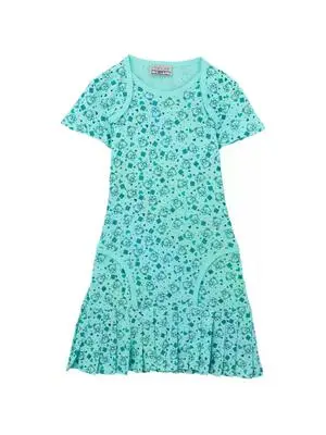 Ashley Williams Graphic-print Dress - Blue