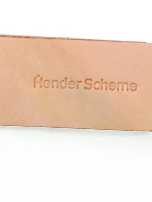 HENDER SCHEME Logo-debossed Leather Keyring