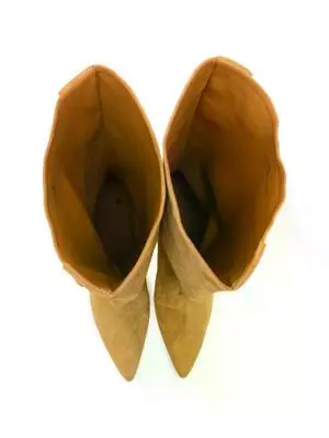 Toga Buckle-detail Suede Boots