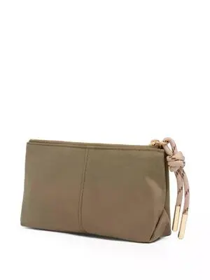 Bimba Y Lola Olive Nylon Coin Purse