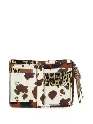 Bimba Y Lola Mocha Nylon Compact Purse - Brown