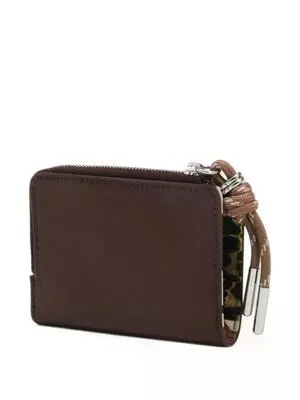 Bimba Y Lola Mocha Nylon Compact Purse