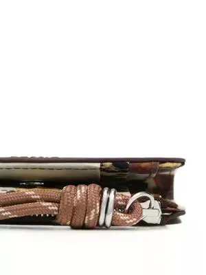 Bimba Y Lola Mocha Nylon Compact Purse