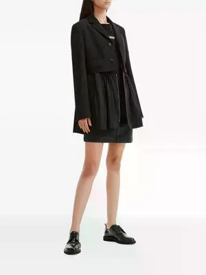 We11Done Drawstring-waist Panelled Blazer