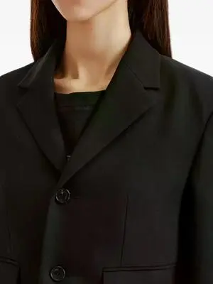 We11Done Drawstring-waist Panelled Blazer