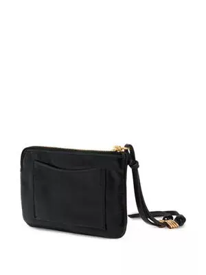 Bimba Y Lola Small Leather Coin Purse - Black