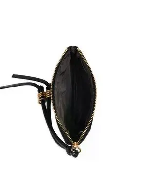 Bimba Y Lola Small Leather Coin Purse - Black