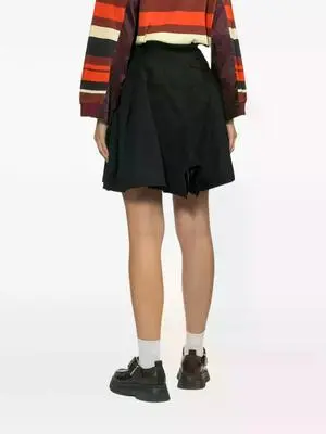 Toga Pleated Flared Skirt