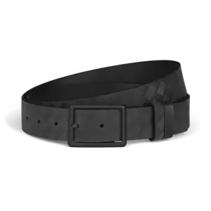 Montblanc Mm Reversible Belt In Extreme Leather With Rectangular Buckle - Black