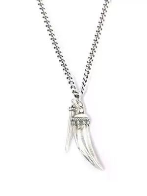 ANN DEMEULEMEESTER Mikke Curb-chain Necklace - Silver