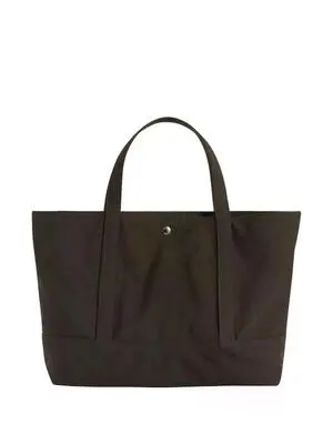 TOTEME Beach Cotton Tote Bag - Brown